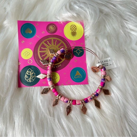 Alex and Ani | Jewelry | Alex And Ani Seaside Coral Spearhead Beads ...